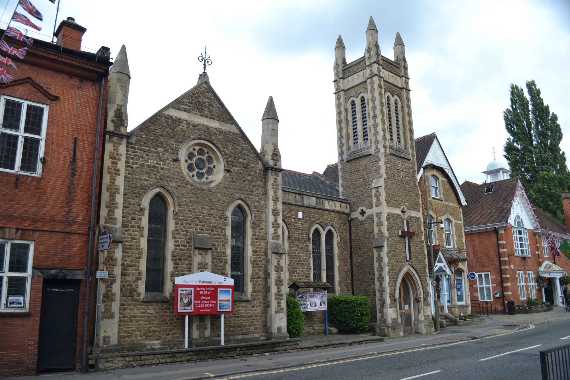 Farnham Methodist Church – The Spire Church, Farnham