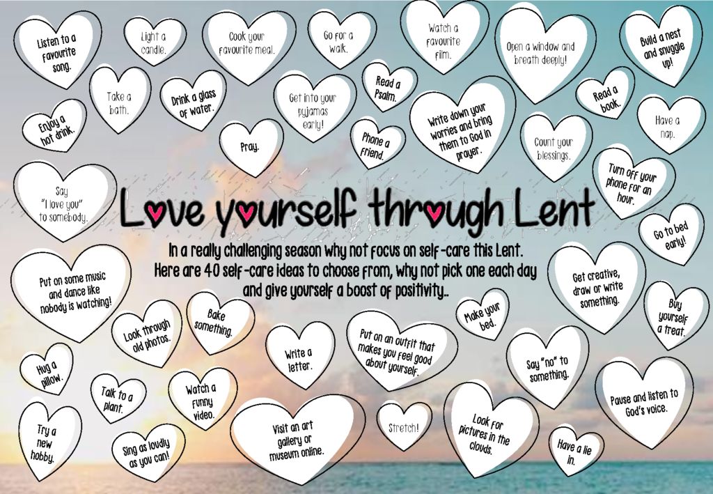 Love-yourself-through-Lent – The Spire Church, Farnham